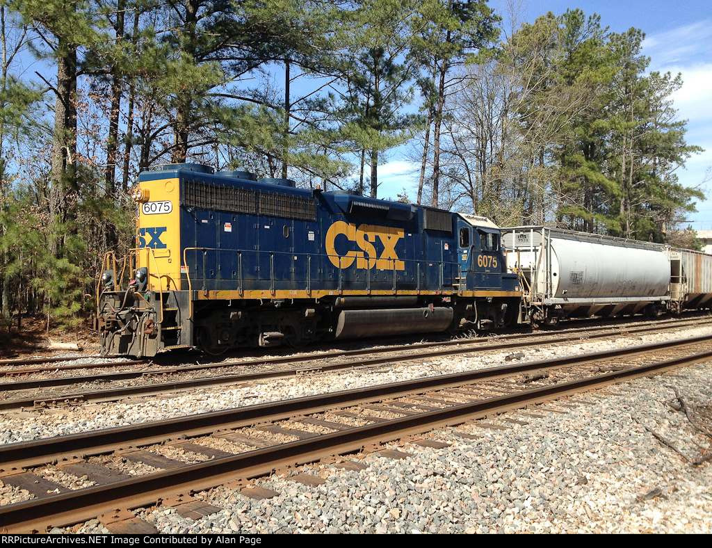 CSX GP40-2 6075